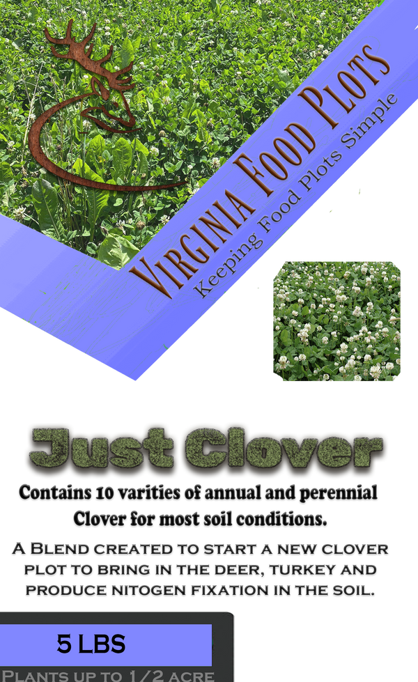 Just Clover Food Plot Seed Mix - Virginia Food Plots