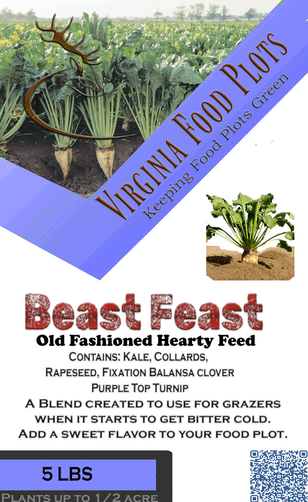 Beast Feast Food Plot Seed Mix - Virginia Food Plots